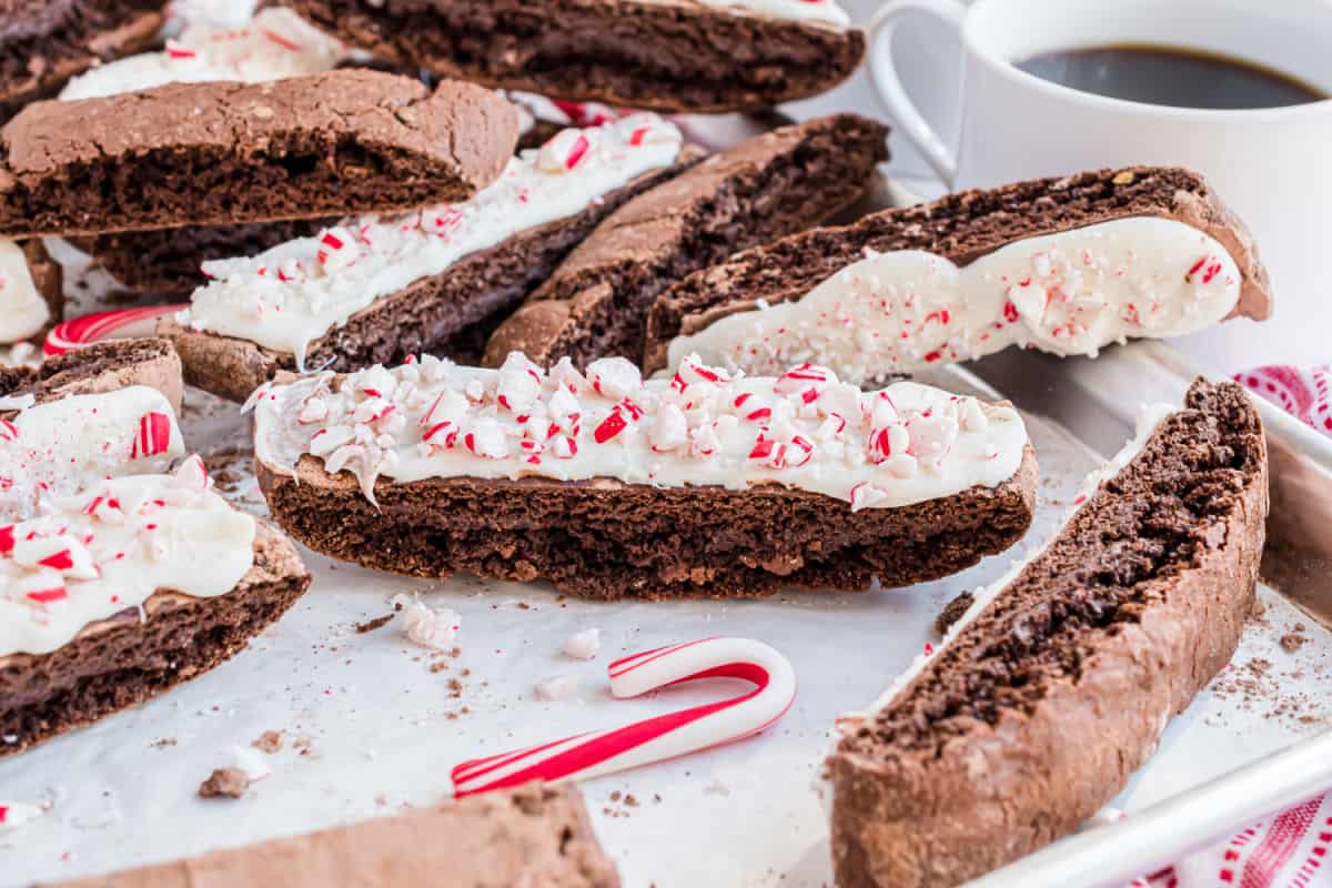 Chocolate Peppermint Biscotti Recipe