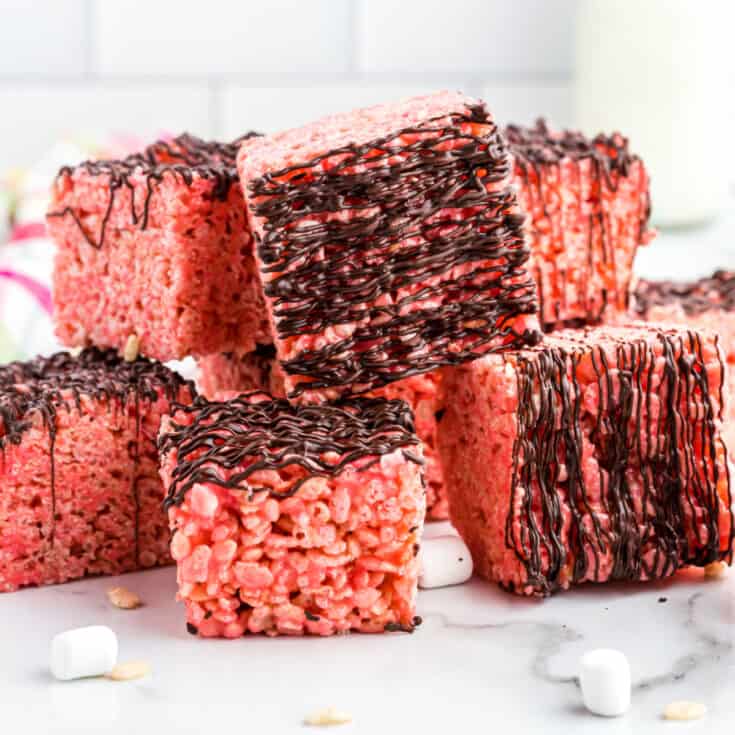 Cherry Rice Krispie Treats