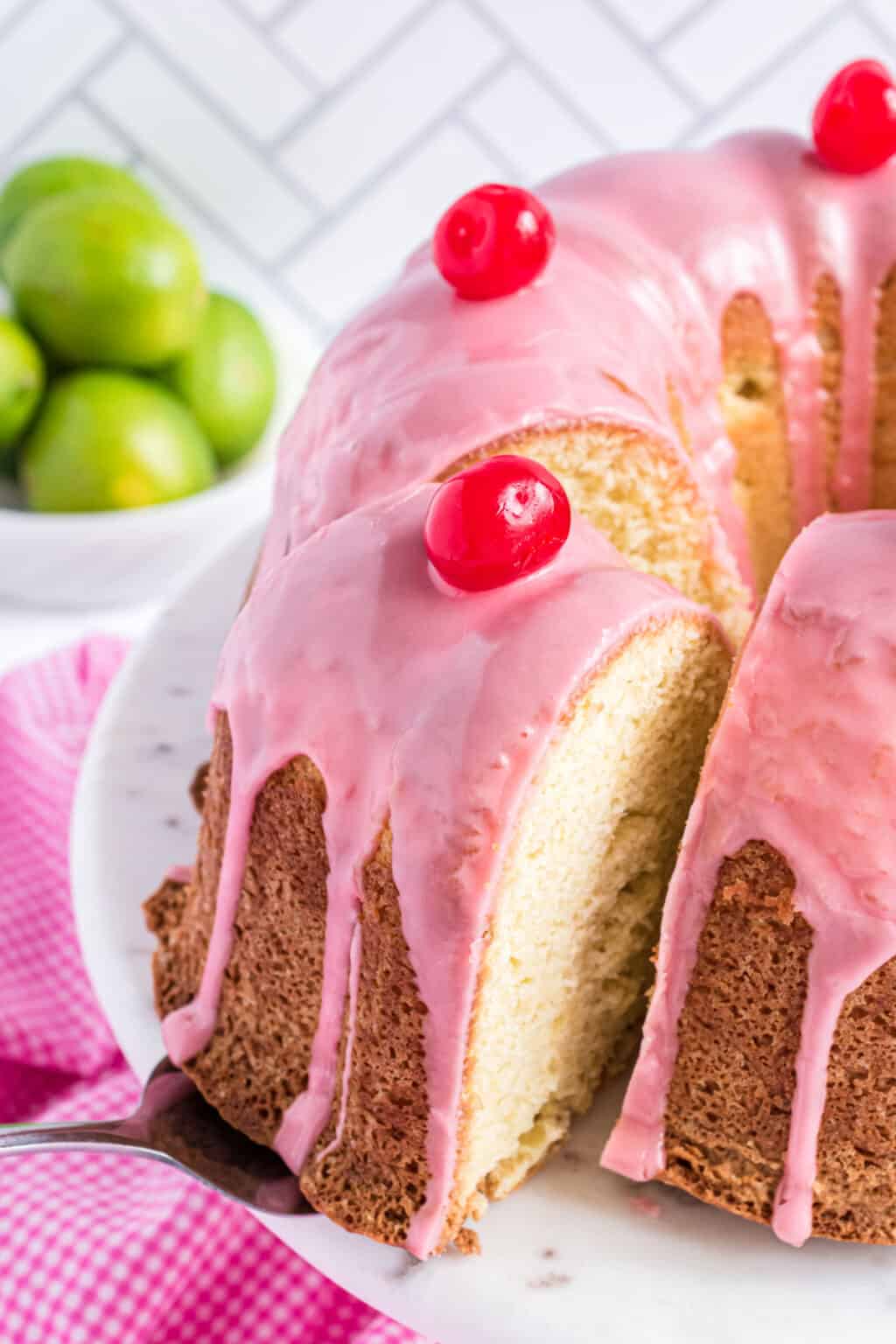 Cherry Margarita Pound Cake