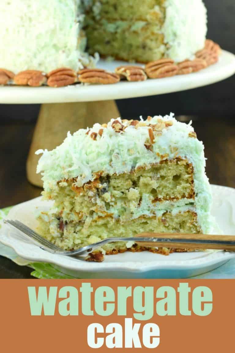 Watergate Cake - Shugary Sweets