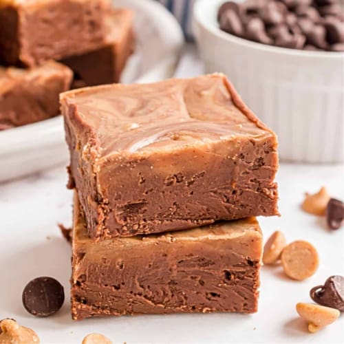 Easy Chocolate Peanut Butter Fudge Recipe