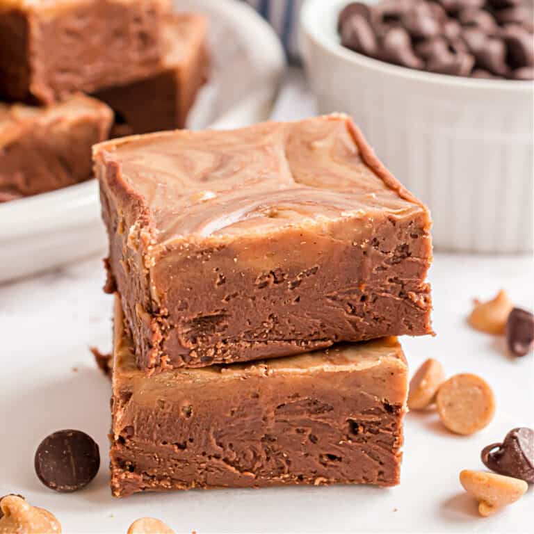 Easy Chocolate Peanut Butter Fudge Recipe