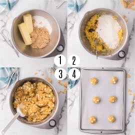 Lemon Crunch Cookies - Shugary Sweets