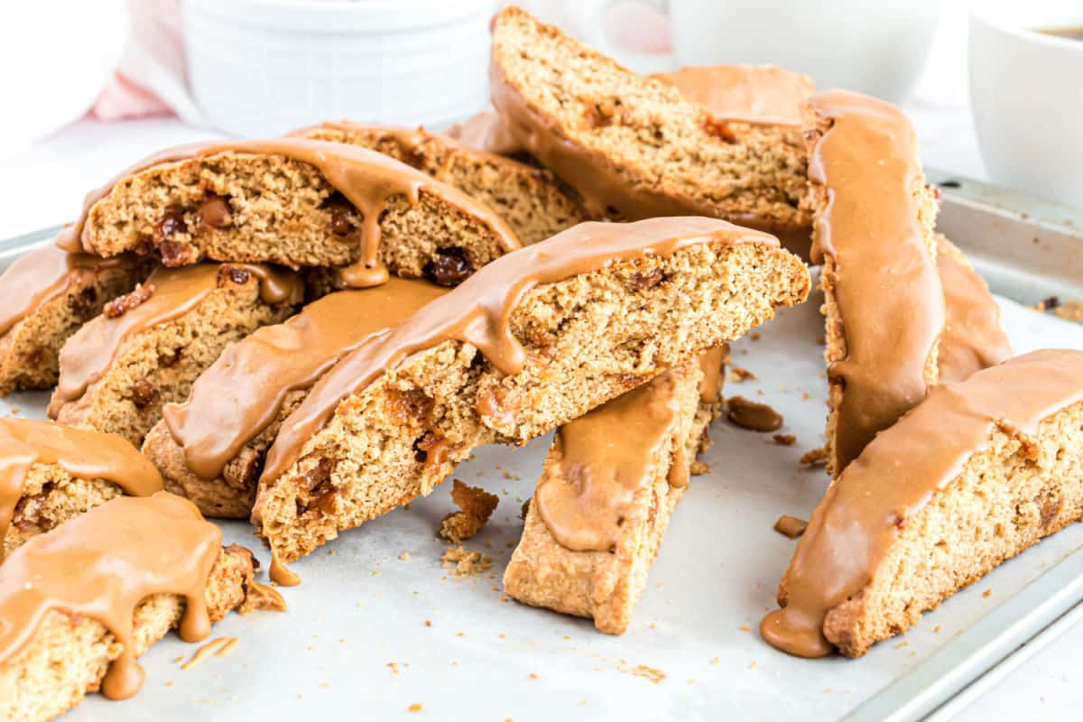Caramel Macchiato Biscotti Recipe
