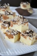 Chocolate, Caramel, Coconut Fudge (aka Samoa Fudge) - Shugary Sweets