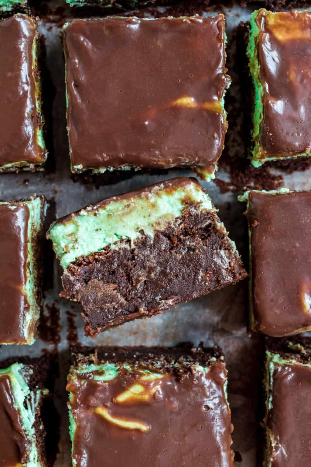 Chocolate Mint Brownies Recipe