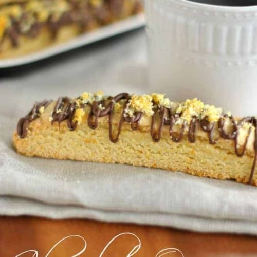 Chocolate Orange Biscotti Recipe - Shugary Sweets