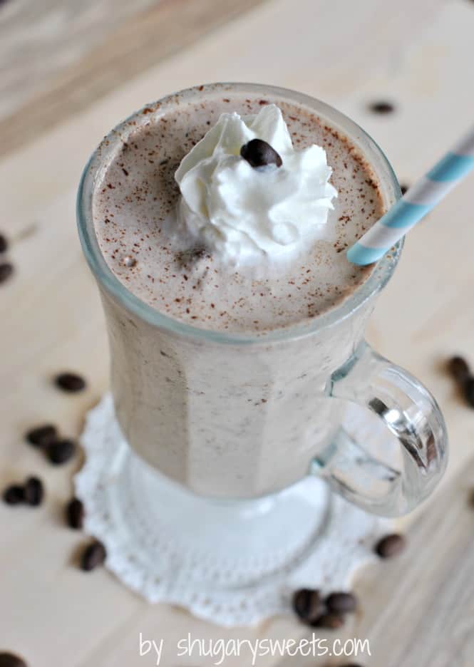 Nutella Coffee Milkshake Recipe - Shugary Sweets