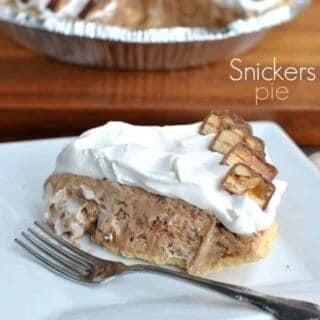 Frozen Snickers Pie Recipe - Shugary Sweets