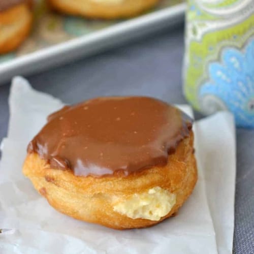 Boston Cream Donuts Recipe - Shugary Sweets