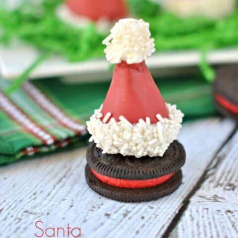 Santa OREO Cookie Balls - Shugary Sweets