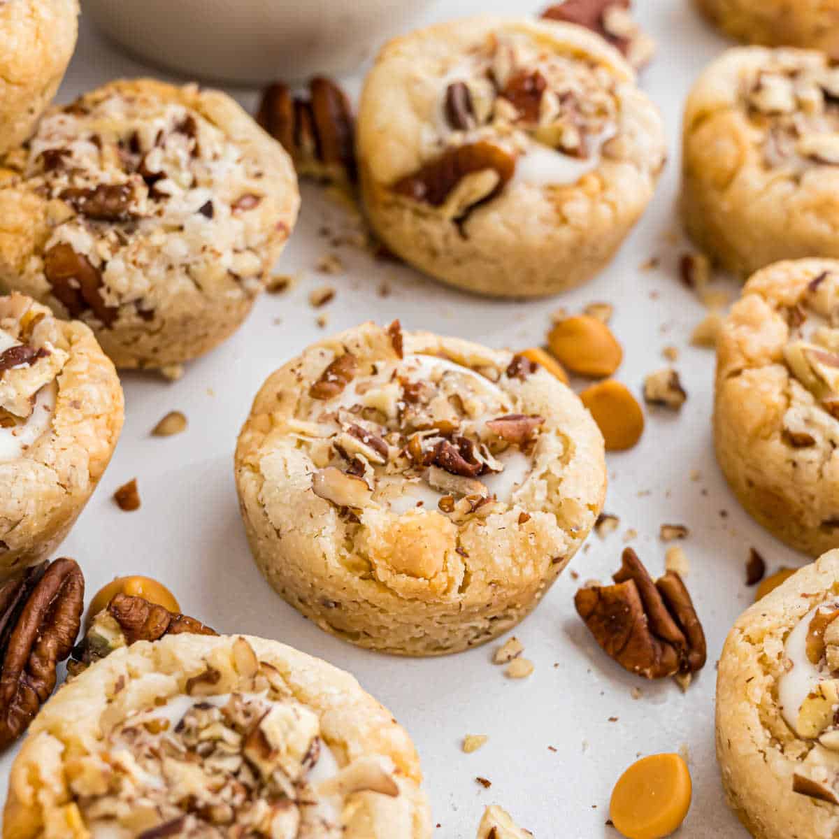 Butterscotch Cookie Cups - Shugary Sweets