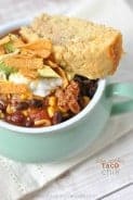 Slow Cooker Taco Chili Recipe - Shugary Sweets