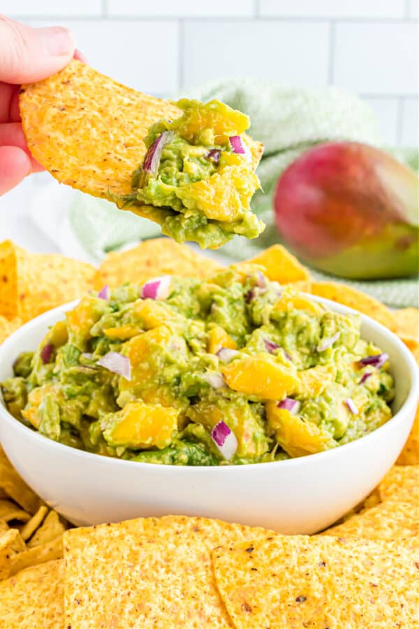 Mango Guacamole Recipe - Shugary Sweets