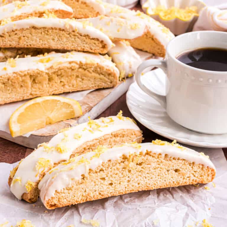 Lemon Biscotti Recipe - Shugary Sweets