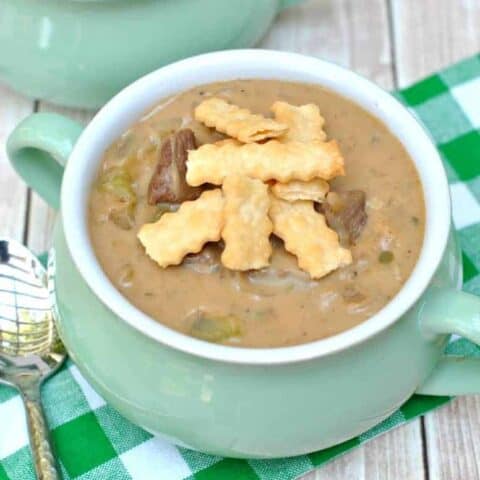 Beef Pot Pie Soup Recipe - Shugary Sweets