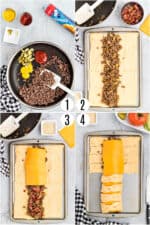 Bacon Cheeseburger Braid - Shugary Sweets