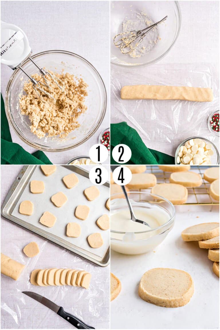 Vanilla Bean Shortbread Cookies - Shugary Sweets