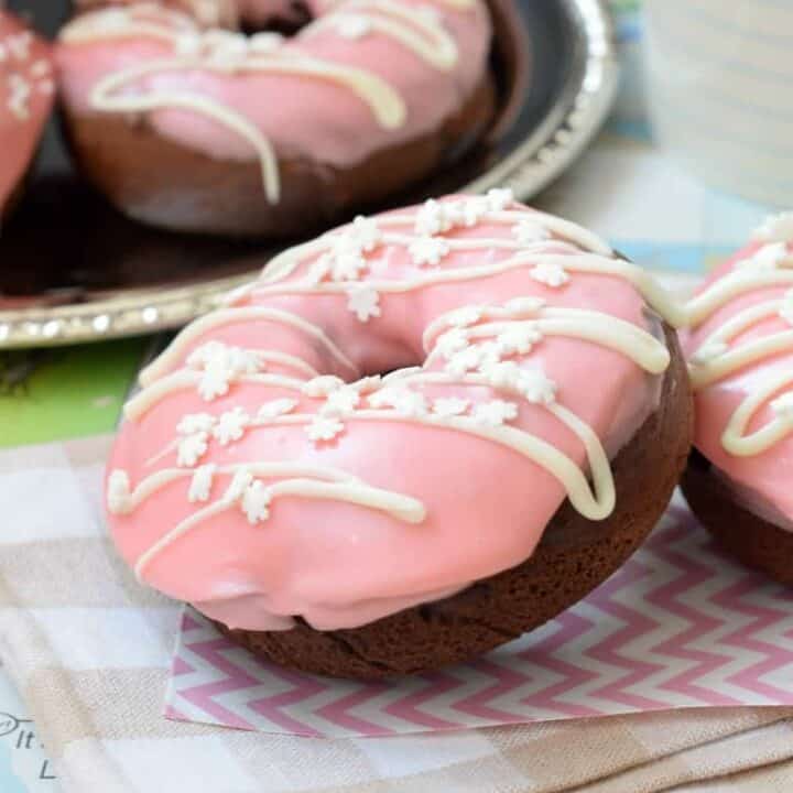 Neapolitan Donuts Recipe - Shugary Sweets