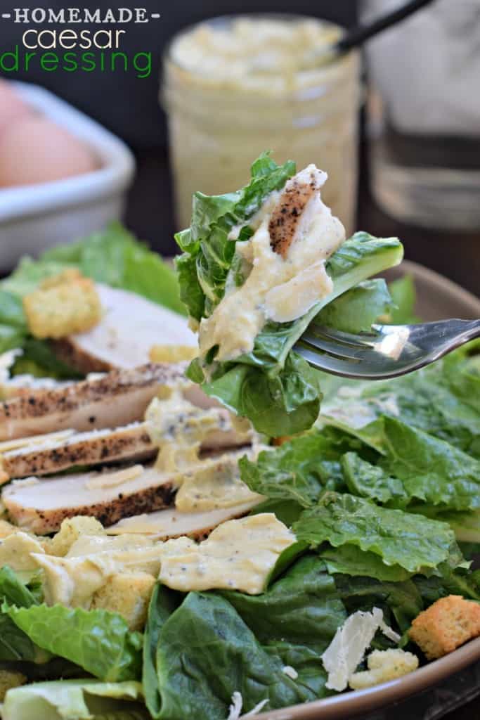 Homemade Caesar Dressing Shugary Sweets