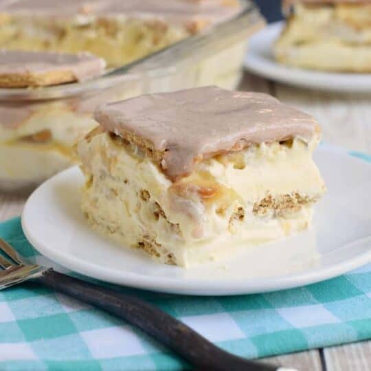 Banana Eclair Cake Recipe - Shugary Sweets