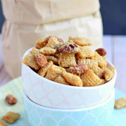 Nutty Caramel Snack Mix - Shugary Sweets