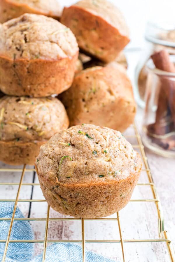 Zucchini Muffins Recipe - Shugary Sweets