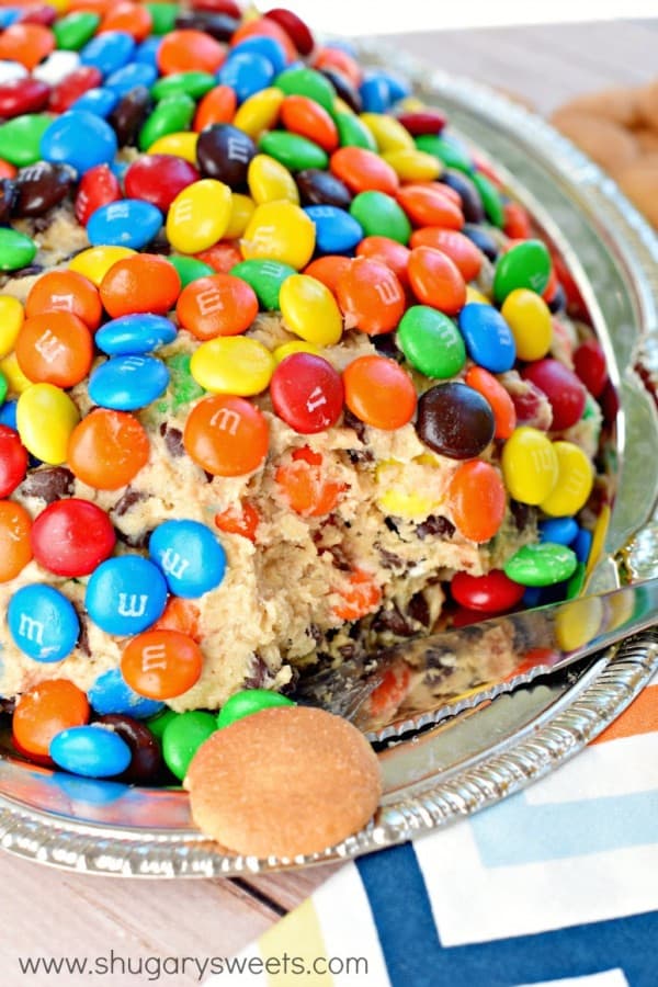 Monster Cookie Cheese Ball Recipe - Shugary Sweets
