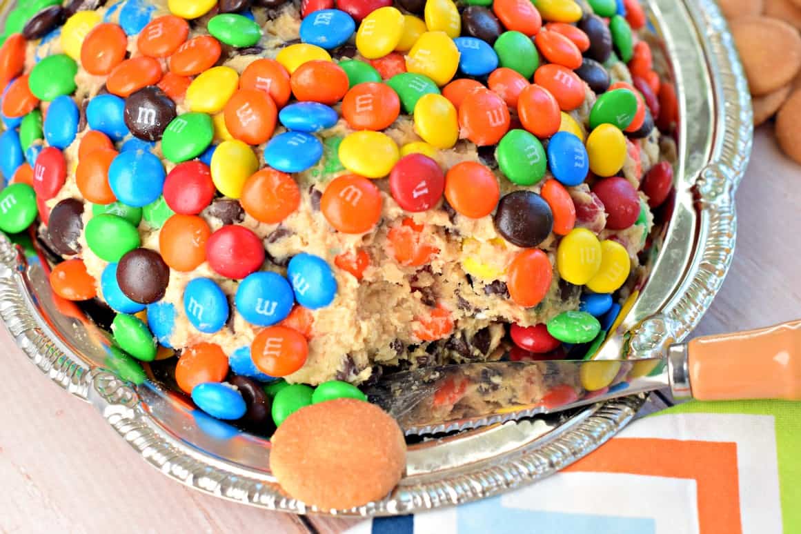 Monster Cookie Cheese Ball Recipe - Shugary Sweets