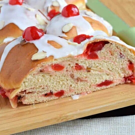 Cherry Almond Braid Recipe - Shugary Sweets