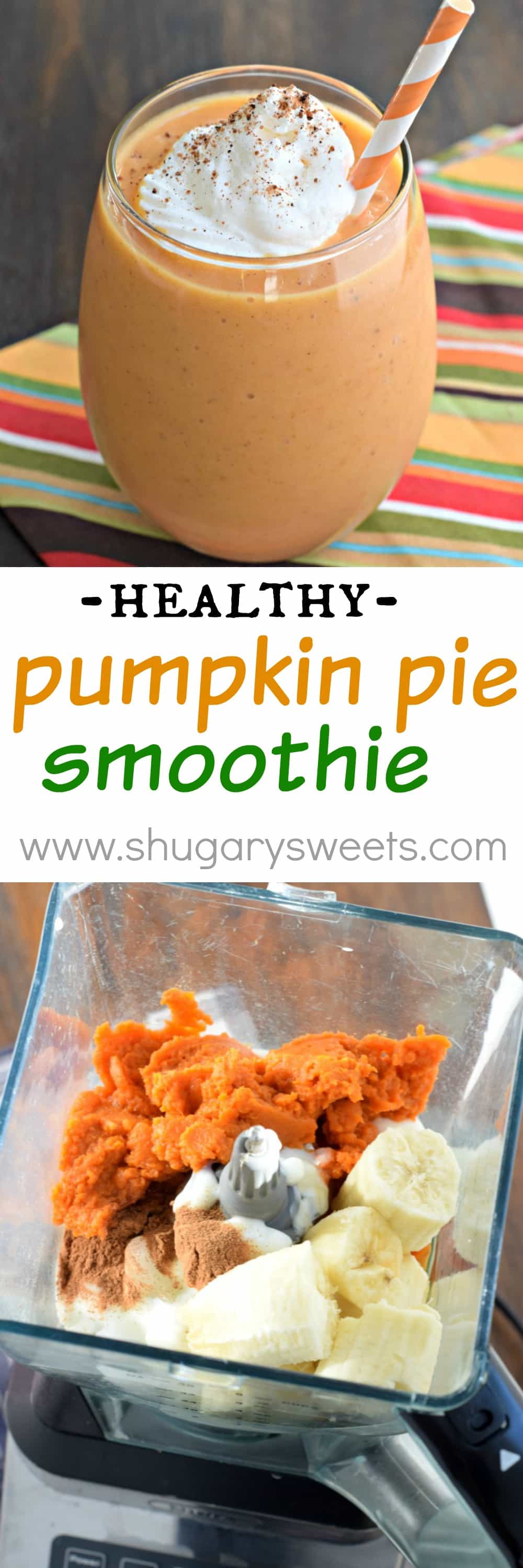 Easy Healthy Pumpkin Pie Smoothie Recipe | ISNCA
