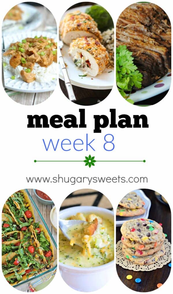 Meal Plan: Week 8 | Shugary Sweets | Bloglovin’