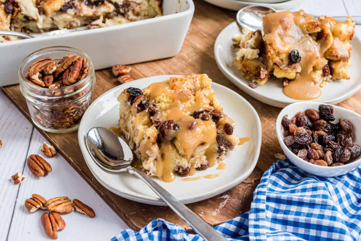 Caramel Bread Pudding Recipe - Shugary Sweets
