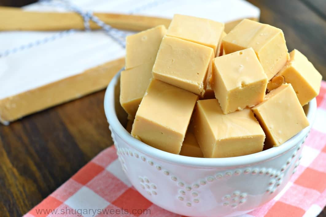 Easy Butterscotch Fudge Recipe - Shugary Sweets