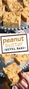 The Chewiest Peanut Butter Revel Cookie Bars Recipe
