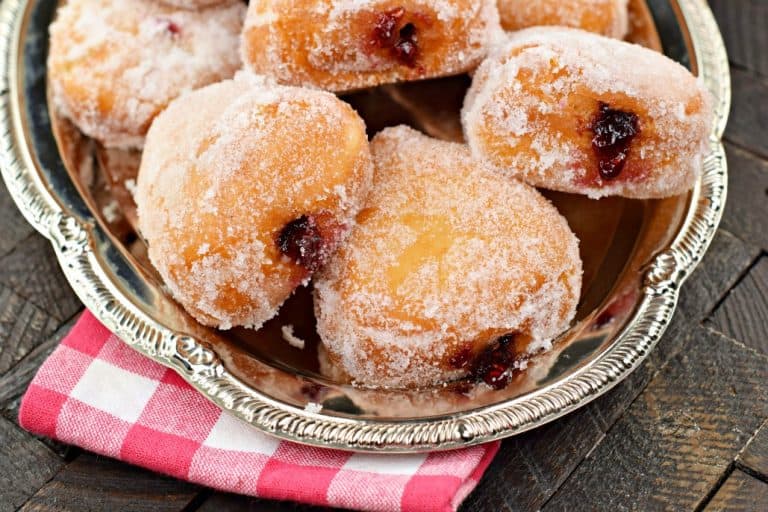 Jam Doughnuts Recipe - Shugary Sweets