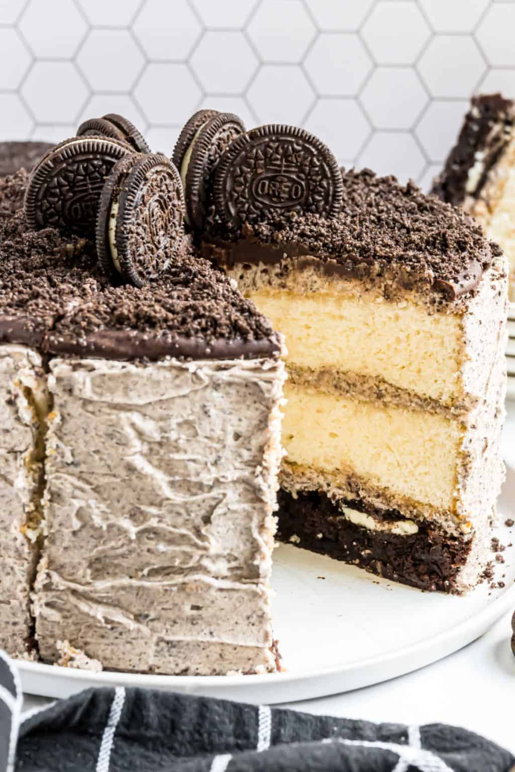 Oreo Brownie Cake Recipe
