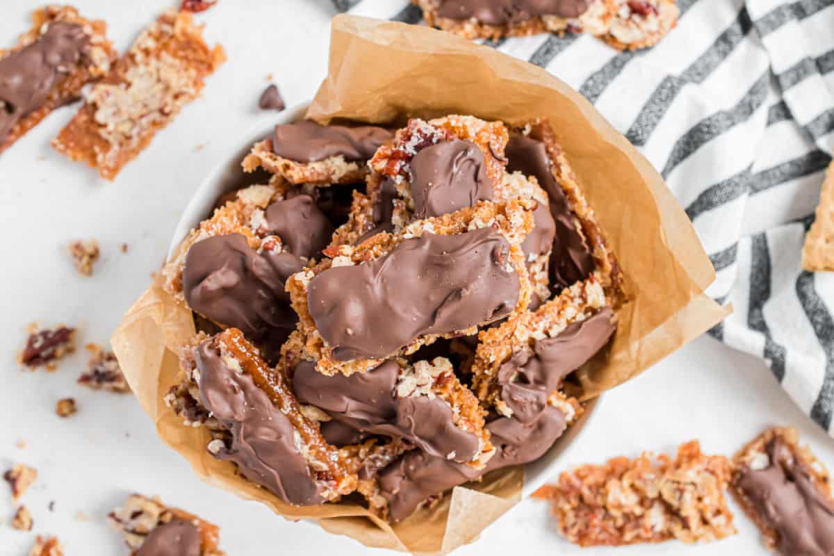 Graham Cracker Toffee