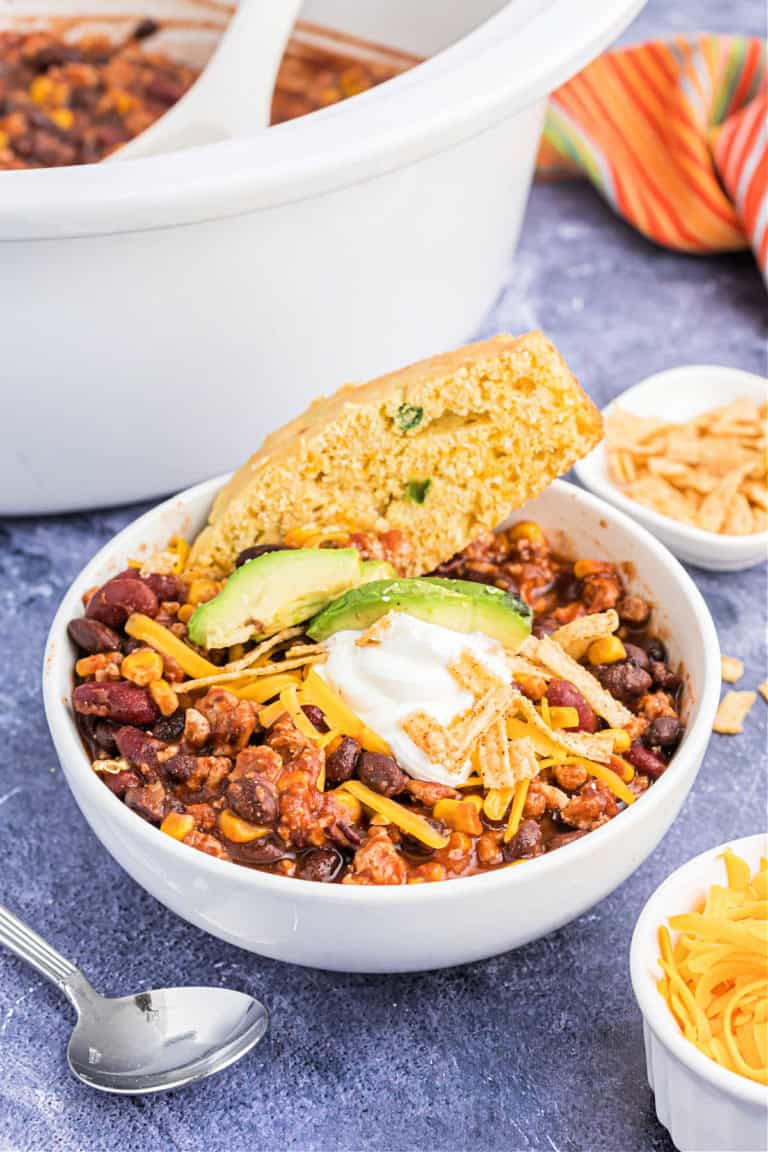 Slow Cooker Taco Chili Recipe