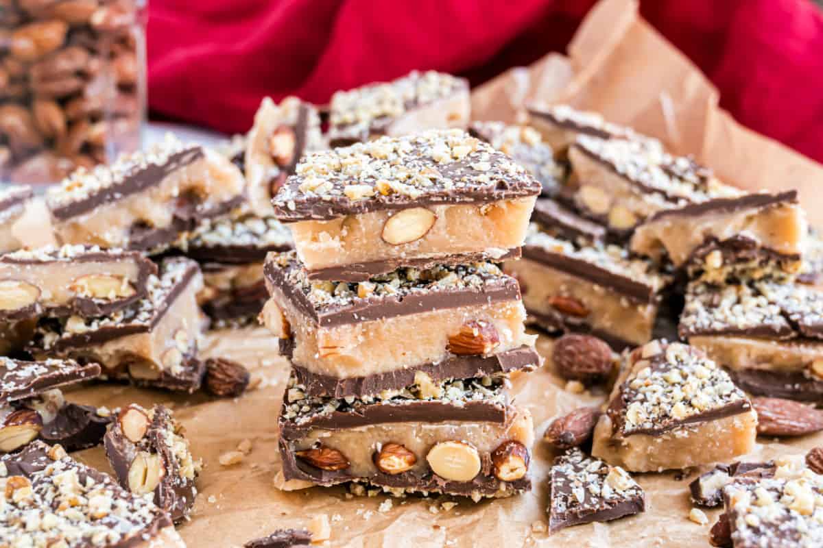 English Toffee Recipe - Shugary Sweets