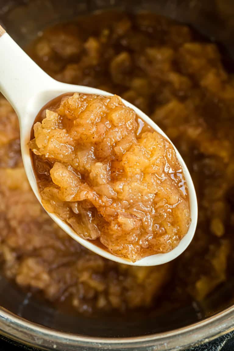 Instant Pot Applesauce Recipe - Shugary Sweets