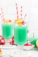 The Grinch Cocktail- Festive Grinch Punch