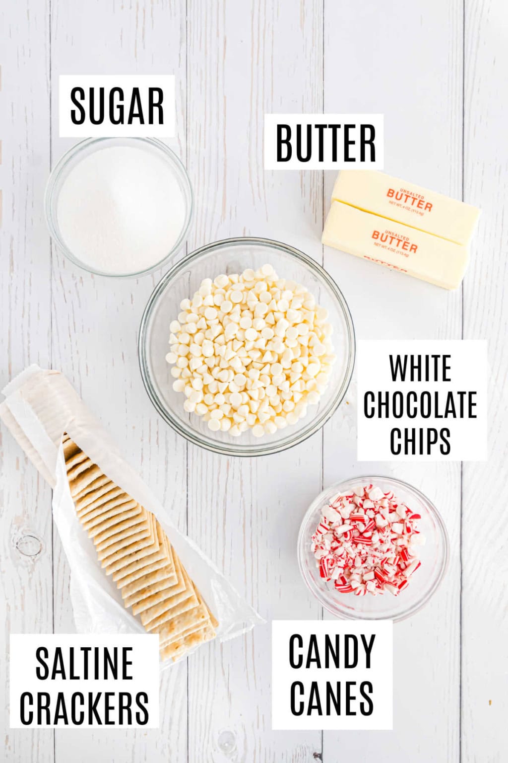 Peppermint Cracker Toffee