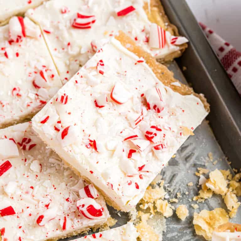 Peppermint Cracker Toffee