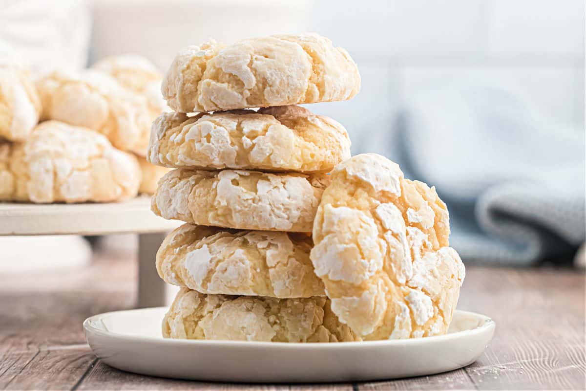 Gooey Butter Cookies Recipe - Shugary Sweets