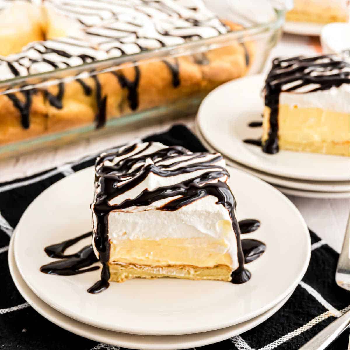 Easy Cream Puff Cake Recipe