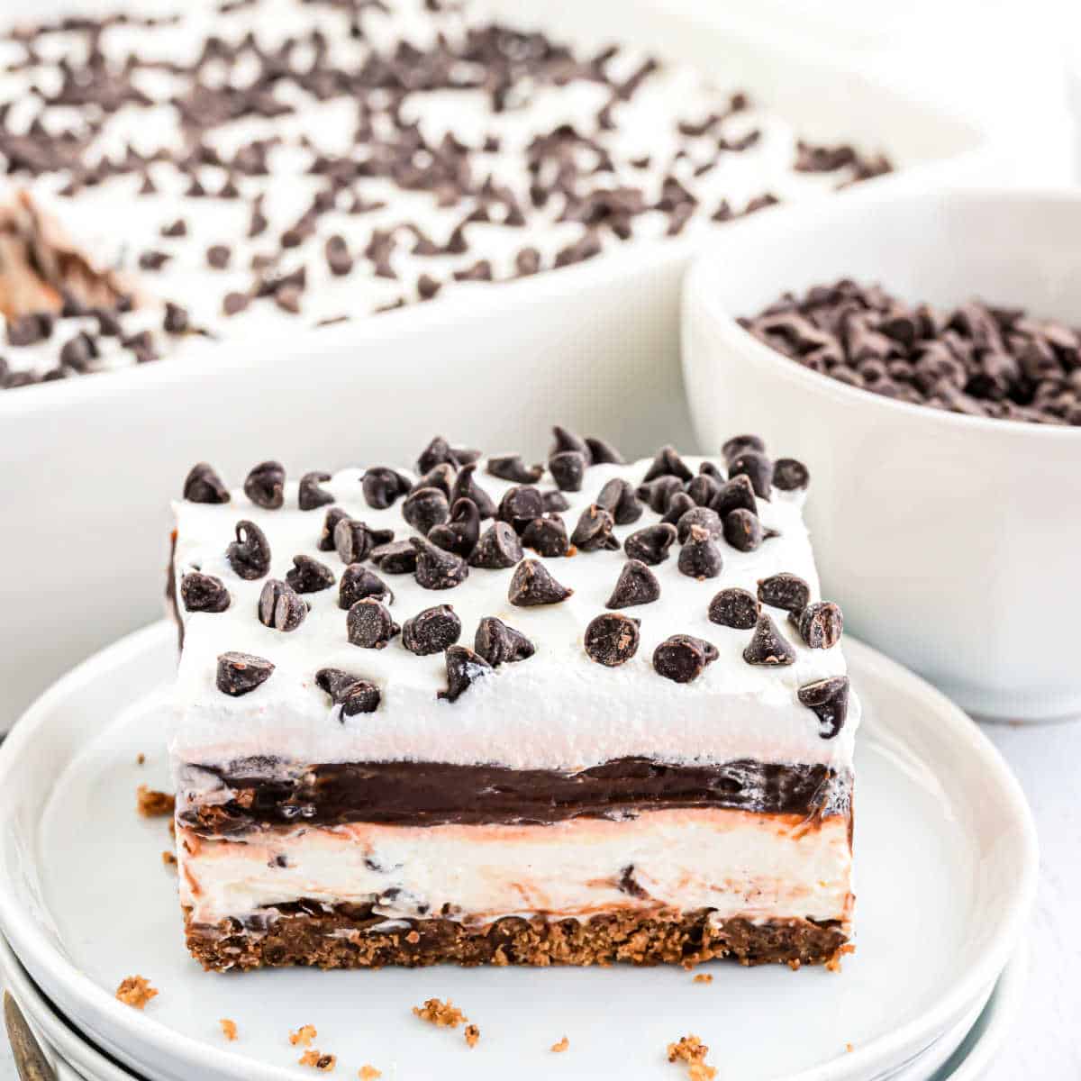 Chocolate Dessert Lasagna Hot Chocolate Lasagna