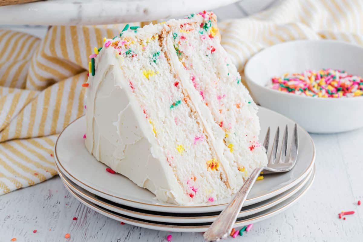 Funfetti Cake Recipe - Shugary Sweets