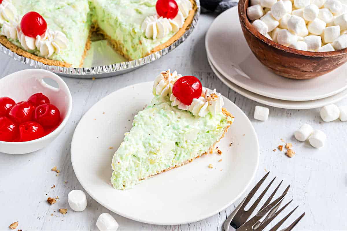 Pistachio Pie Recipe - Shugary Sweets