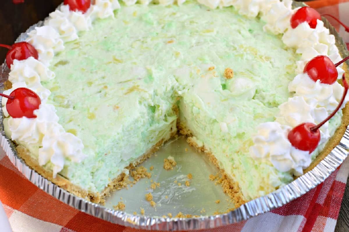 Pistachio Pie Recipe - Shugary Sweets